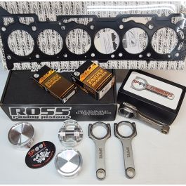 Ford XR6 Turbo Barra Rebuild Kit with Spool H Beam Conrods and Ross ...